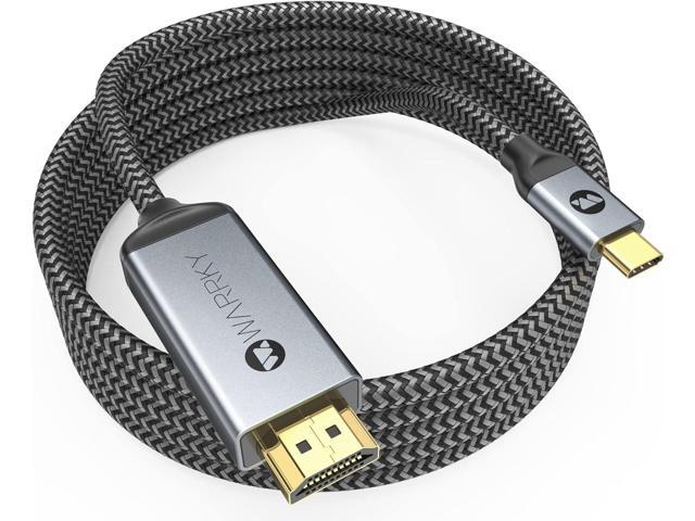 Click here for Warrky USB C to HDMI Cable 4K  15ft [Braided  High... prices