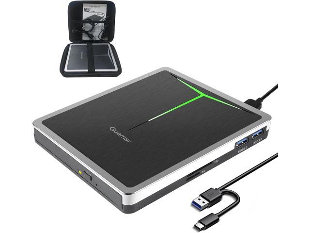 Click here for Guamar External CD DVD Drive  USB 3.0 USB-C CD/DVD... prices