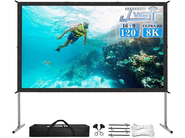 Click here for Projector Screen Outdoor JWSIT 120 inch Outdoor Mo... prices