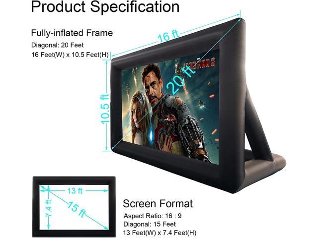 Click here for 20 Feet Inflatable Projector Movie Screen for Outd... prices