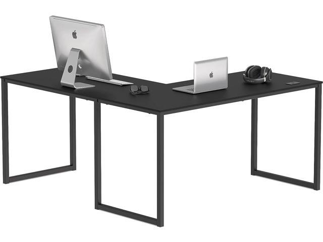 Click here for SHW Home Office 55-Inch Large L Shaped Corner Desk... prices