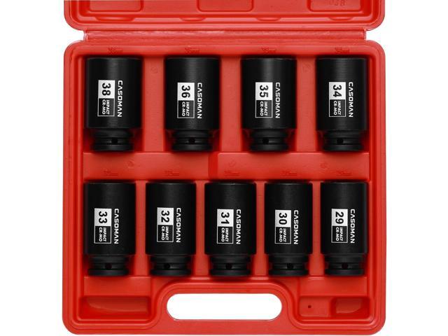 Click here for CASOMAN large socket set 1/2- Inch Drive Deep Spin... prices