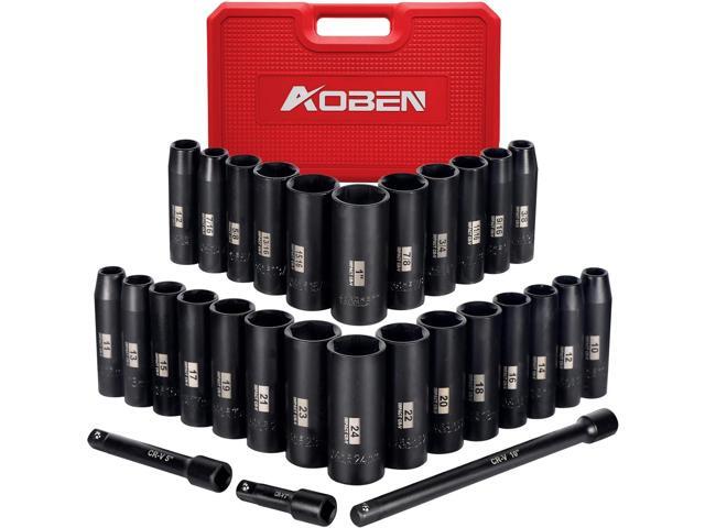 Click here for AOBEN 1/2-Inch Drive Impact Socket Set  29 Pieces... prices