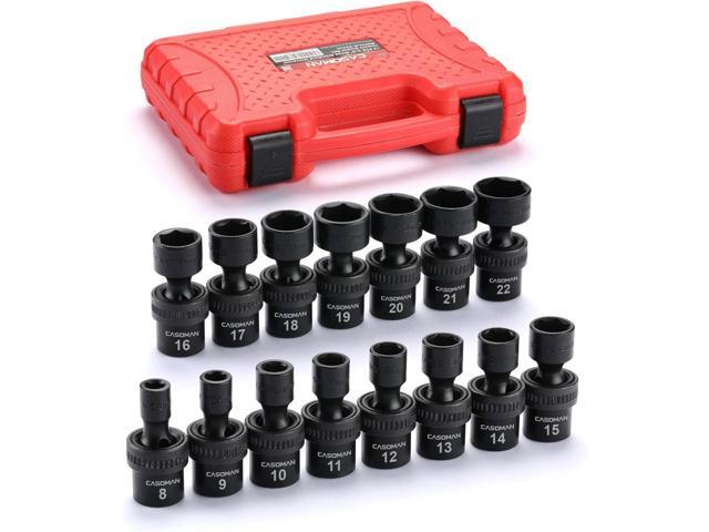Click here for CASOMAN 15 PCS 3/8 Drive Standard Universal Impact... prices
