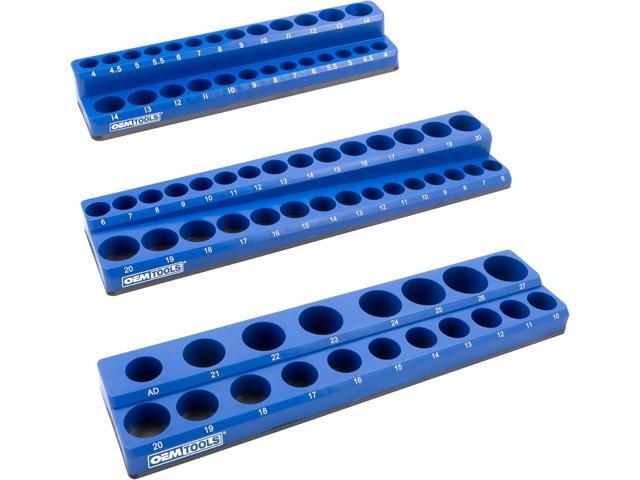 Click here for OEMTOOLS 22486 3 Piece Metric Magnetic Socket Tray... prices