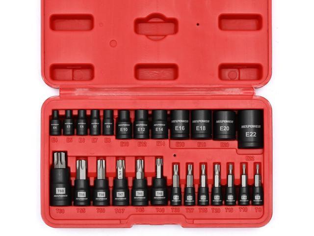 Click here for MIXPOWER 25 Piece Torx Bit and Socket Set  13 Star... prices