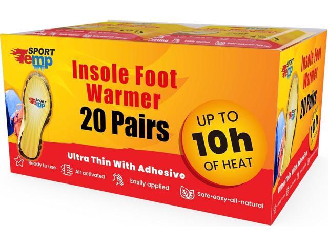 Click here for Insole Foot Warmers (20 Pairs) - Up to 10 Hours of... prices
