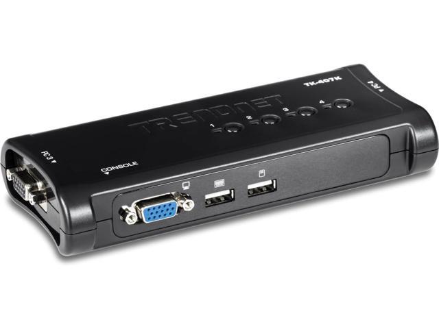 Click here for TRENDnet 4-Port USB KVM Switch Kit  VGA and USB Co... prices