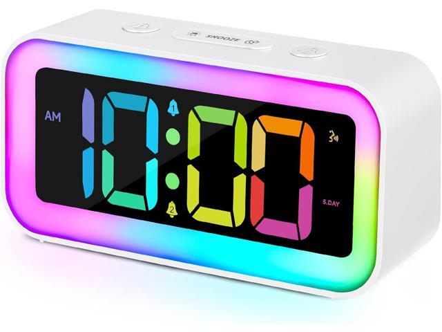 Click here for Loud Alarm Clock for Bedrooms with Dynamic RGB Nig... prices