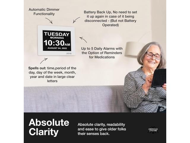 Click here for American Lifetime Upgraded Version  Day Clock Extr... prices