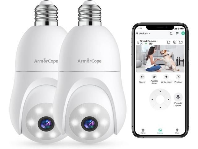 Click here for 2K Light Bulb Security Camera  360° Motion Trackin... prices