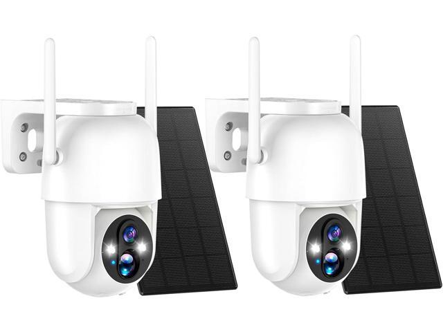Click here for 2Packs Solar Security Outdoor WiFi Camera  Pan Til... prices