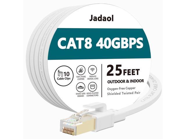 Click here for Cat8 Ethernet Cable  Outdoor & Indoor  25 FT Heavy... prices