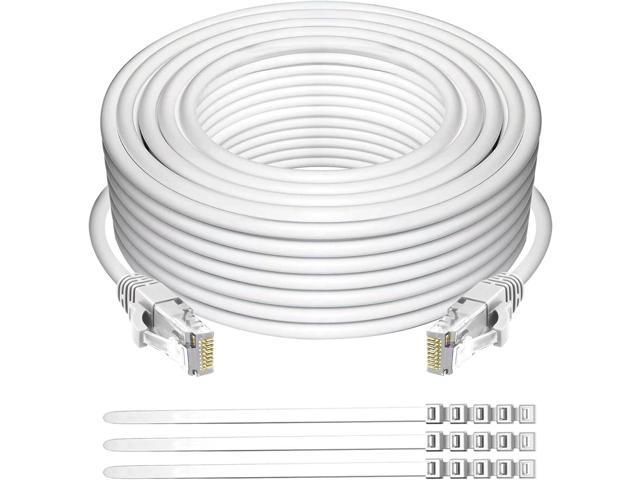 Click here for Cat 6 Ethernet Cable 50 ft-White  High Speed Inter... prices