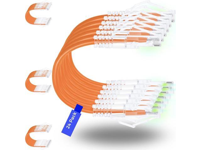 Click here for Patch Cables Cat6/ Cat6a 0.5ft (24 Pack) Slim  Cat... prices