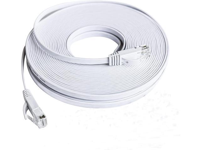 Click here for Cat 6 Ethernet Cable 50 ft  Solid Flat Internet Co... prices