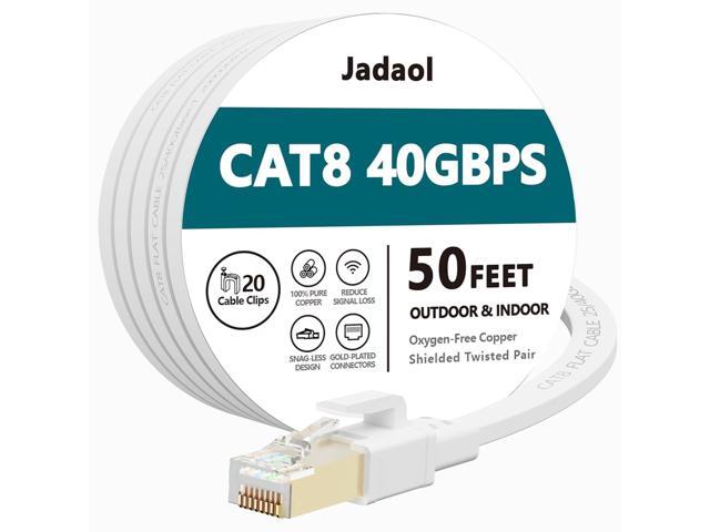 Click here for Cat8 Ethernet Cable  Outdoor & Indoor  50 FT Heavy... prices
