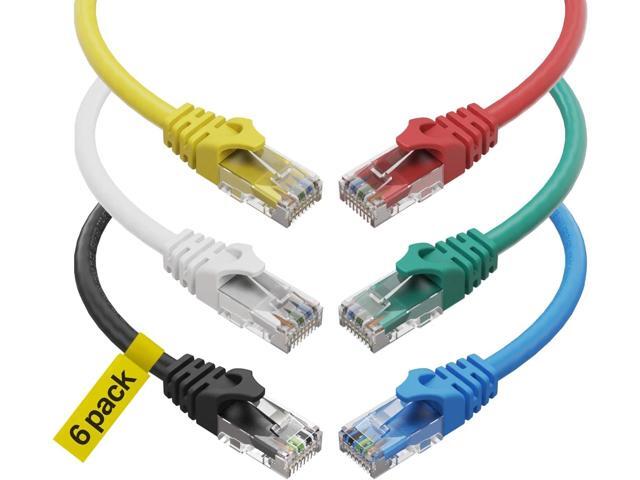 Click here for Cat6 Ethernet Cable  10 Feet(6 Pack) LAN  utp Cat... prices