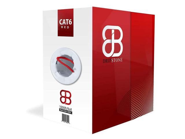 Click here for DRIPSTONE CAT6 1000ft Solid UTP 23AWG Ethernet Cab... prices