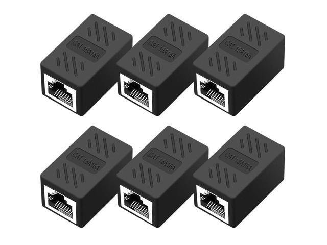 Click here for RJ45 Cat6 Coupler Ethernet Extender Connector  6 P... prices