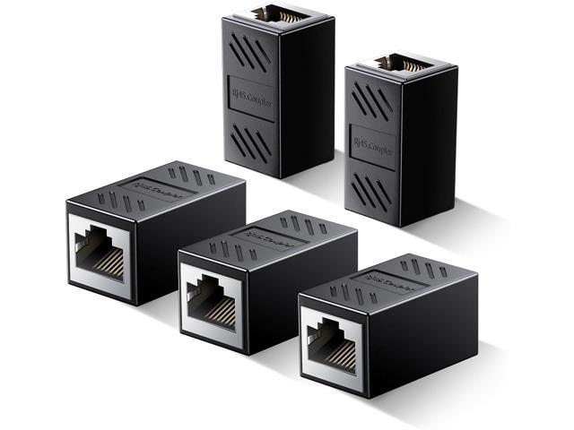 Click here for Ethernet Coupler  5 Pack 1000Mbps High Speed Ether... prices