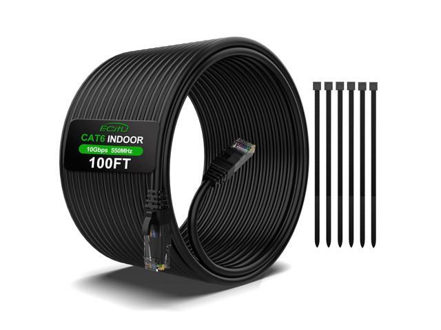 Click here for 100 Feet Cat6 Ethernet Cable  Cat 6 Patch Cable  C... prices