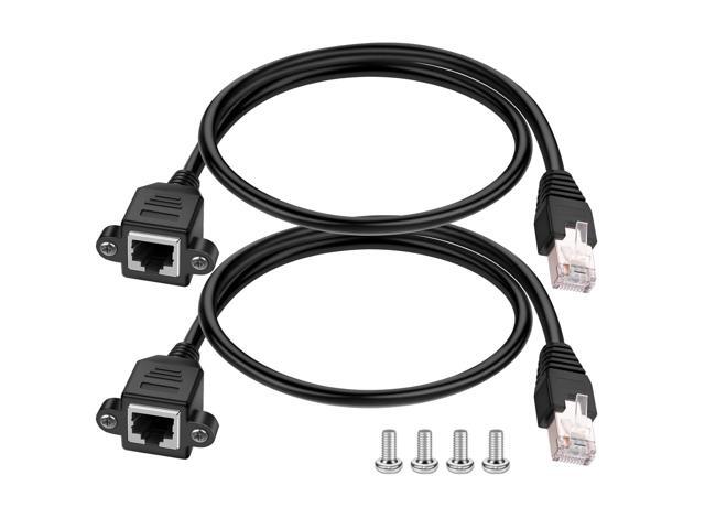 Click here for iGreely Ethernet Extender 2Pack RJ45 Male to Femal... prices