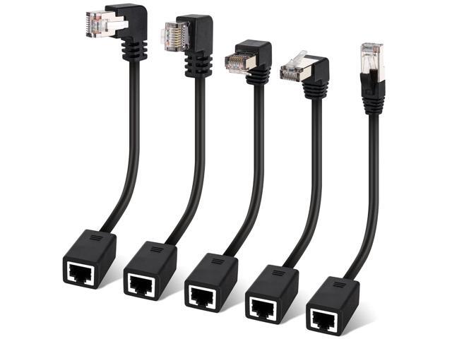 Click here for Cat 6 Ethernet Extension Cable 5 PackMultiple Angl... prices