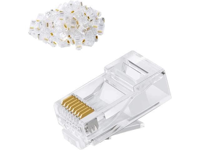 Click here for Cat6 RJ45 Connectors 100-PACK Cat6 / Cat5e RJ45 En... prices