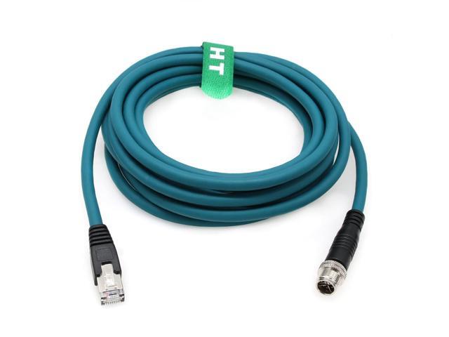 Click here for M12 Ethernet 8 Pin X-Code RJ45 CAT-7e GigE Cable f... prices