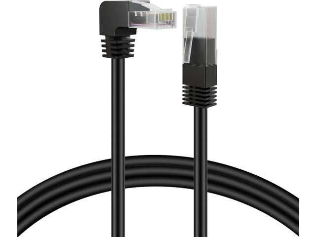 Click here for TNP Cat6 Ethernet Cable (Right Angle Up  10 FT) RJ... prices