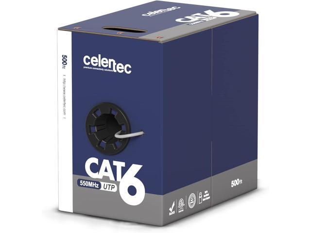 Click here for CAT6 Ethernet Cable  500ft  23AWG Solid Bare Coppe... prices