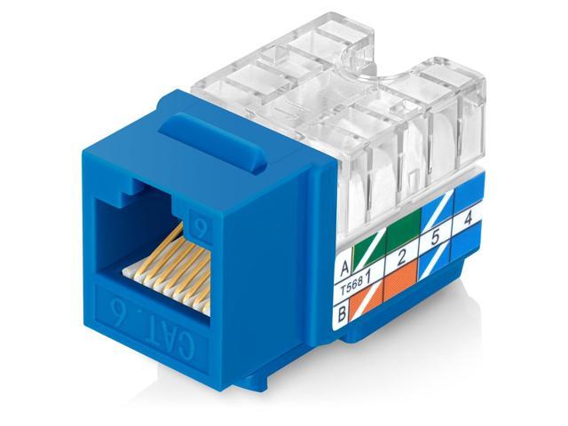 Click here for Everest Media Solutions 90° Angled CAT6/5e Keyston... prices