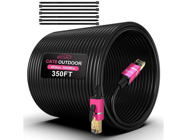 Click here for 350FT Cat8 Outdoor Ethernet Cable  In-Ground  26AW... prices