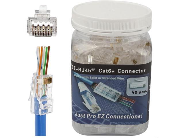 Click here for PETECHTOOL RJ45 CAT6A CAT6 Pass Through Connectors... prices
