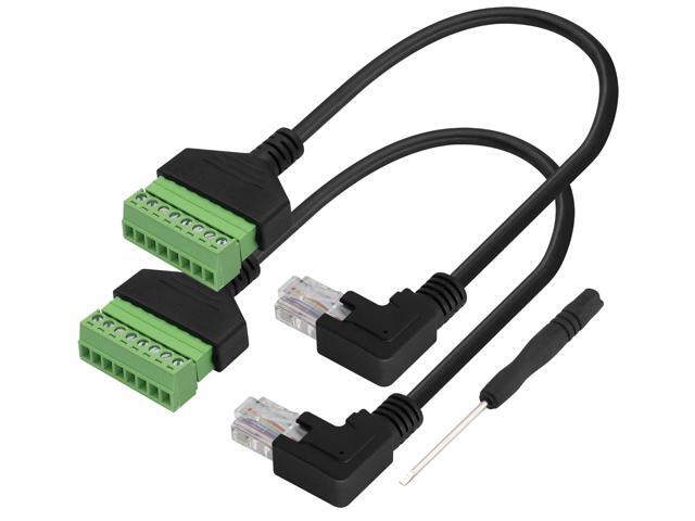 Click here for zdyCGTime 90 Degree (Right Bend) RJ45 Male to 8PIN... prices