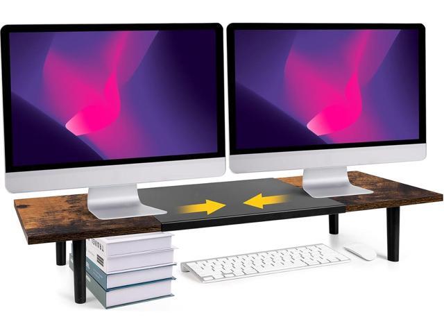 Click here for Dual-Monitor-Stand-Riser-For-Desk Adjustable Lengt... prices