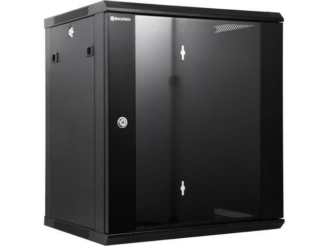 Click here for RackPath 12U Wall Mount Network Rack Cabinet Quiet... prices