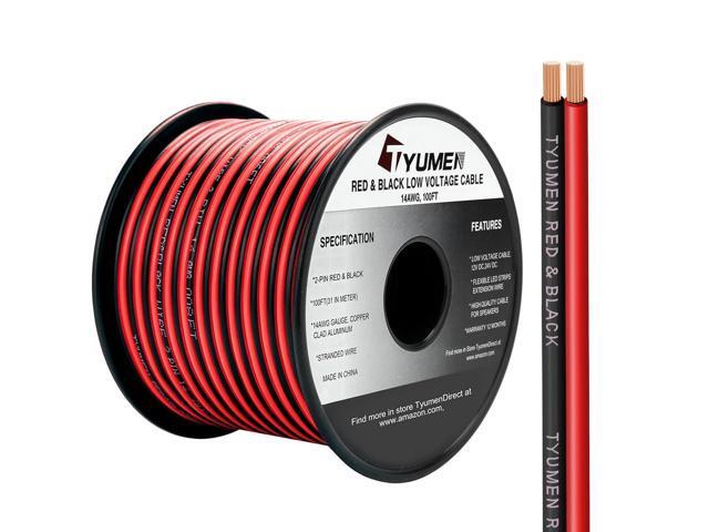 Click here for 100FT 14/2 Gauge Red Black Cable Hookup Electrical... prices