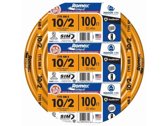 Click here for Southwire #28829023 100 10/2 NMB W/G Cable prices