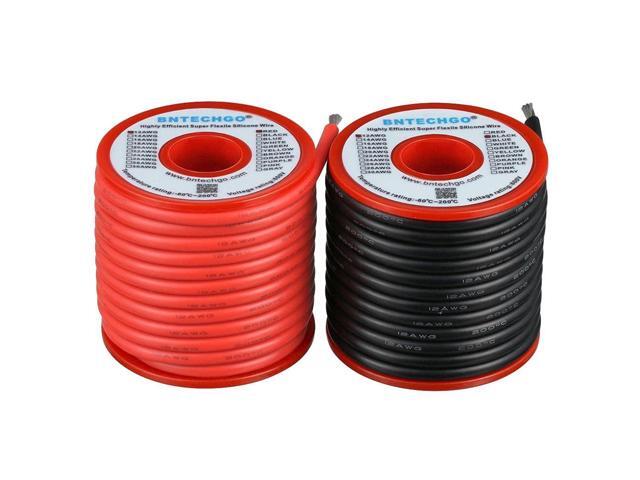 Click here for BNTECHGO 12 Gauge Silicone Wire Spool red and Blac... prices