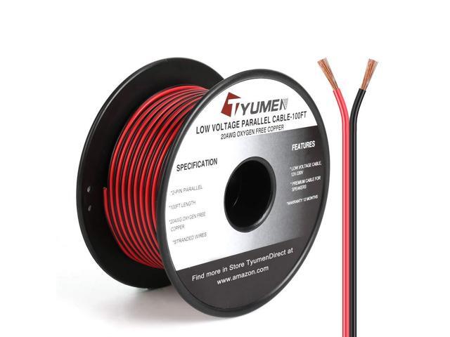 Click here for 100FT 20/2 Red Black Electrical Wire  Pure Copper... prices