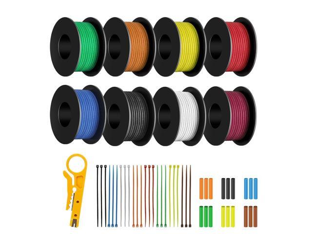 Click here for 18 AWG Stranded Wire Spool  25ft Each 8 Colors 18... prices