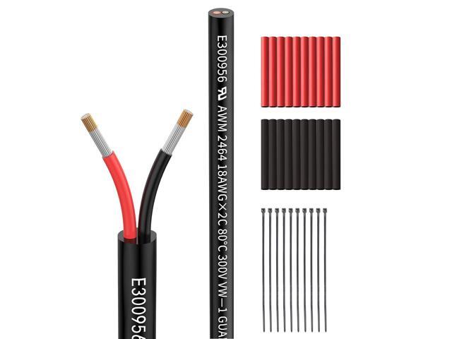 Click here for 18 Awg 0.8mm² 18/2 Gauge Electrical Wire 2 Conduct... prices