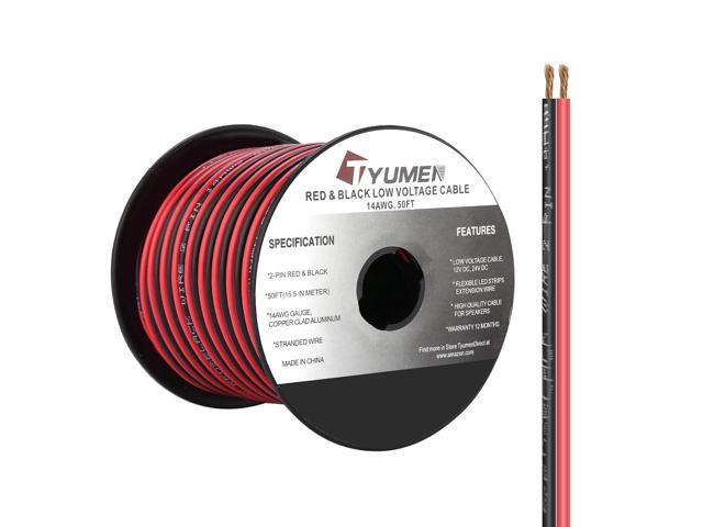 Click here for 50FT 14/2 Gauge Red Black Cable Hookup Electrical... prices