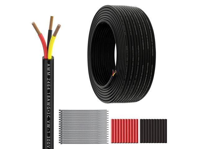 Click here for 18 Gauge 3 Conductor Electrical Wire 20feet 18/3 E... prices