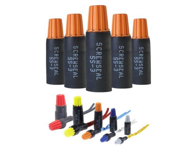 Click here for Waterproof Wire Connectors SS3 Orange 30pcs AWG 22... prices