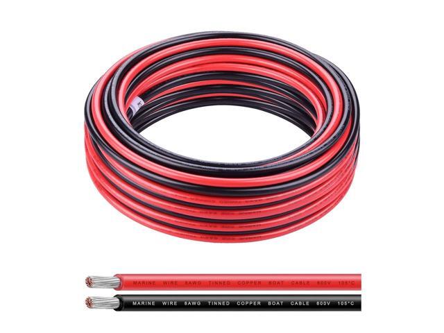 Click here for 8 Gauge Wire iGreely 8 AWG Tinned Copper Electrica... prices