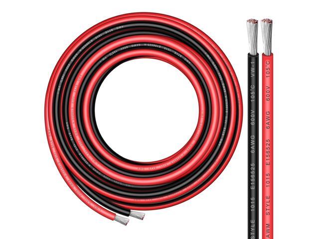 Click here for 6 Gauge Wire - iGreely 30 FT Red & 30 FT Black 6 G... prices