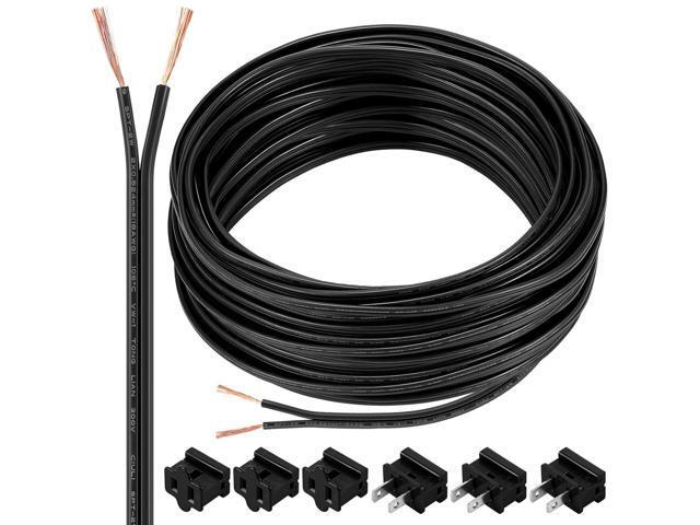 Click here for SPT-1 100 ft 18/2 Wire Electrical Wire with 6 Plug... prices
